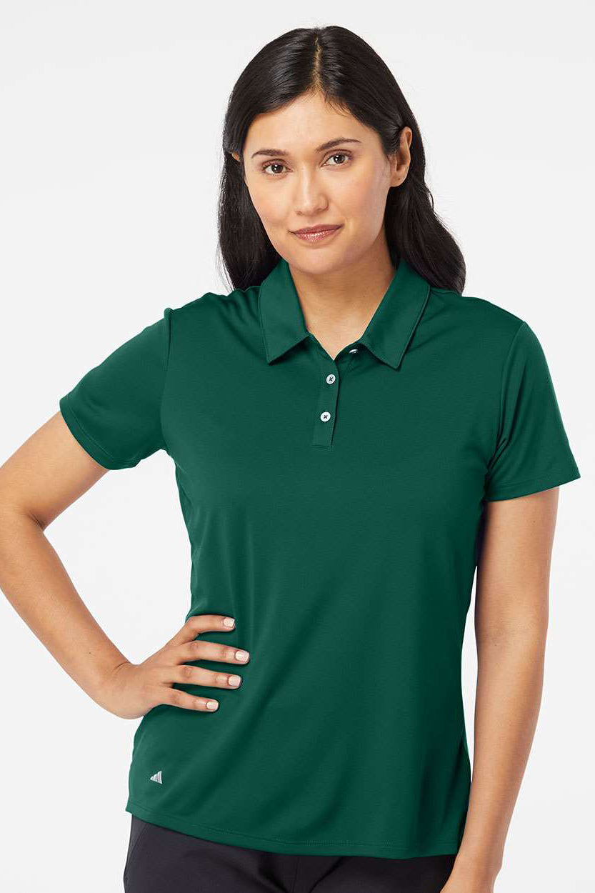 Adidas A231 Womens Collegiate Green Performance UPF 50+ Short Sleeve ...