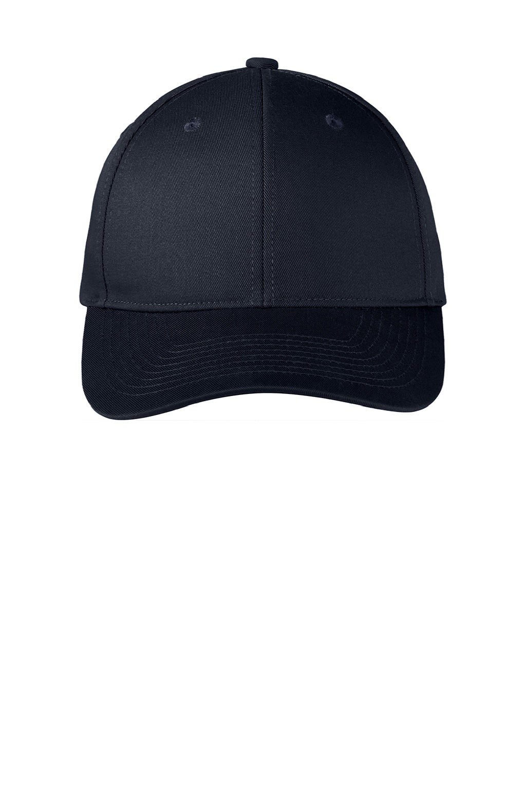 Port Authority Hats C801 Mens Navy Blue Fine Twill Snapback Hat ...