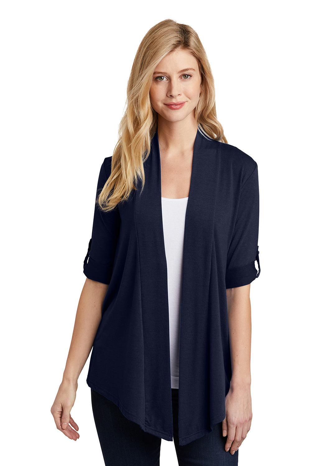 Port Authority L543 Womens Dress Navy Blue Concept Shrug ...