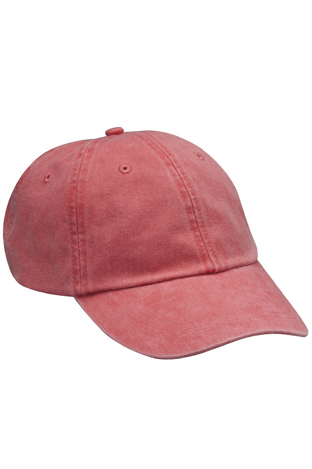 Adams Hats AD969 Mens Poppy Red Adjustable Hat — BigTopShirtShop.com